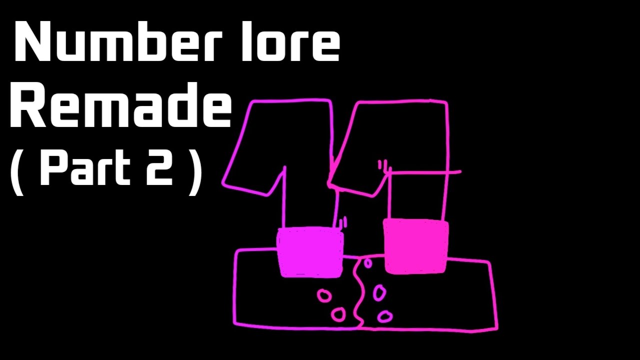Number lore Remade 11 ( part 2 ) - YouTube