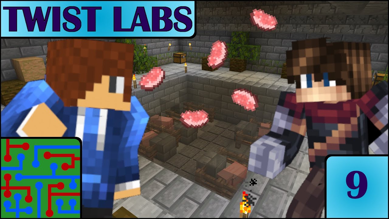 Raining Bacon! | Minecraft: Twist Labs | Episode 9 - YouTube