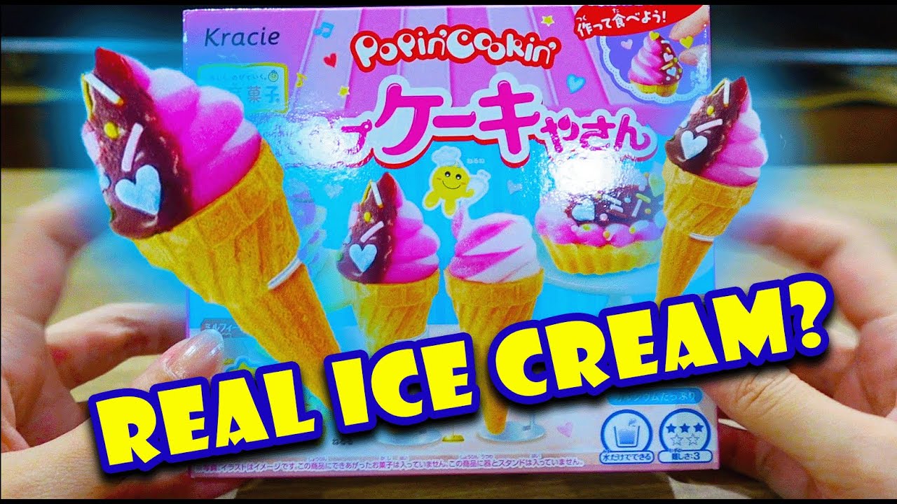 Satisfying DIY Ice Cream Candy! 🍦 Japanese Popin’ Cookin’ Unboxing ...