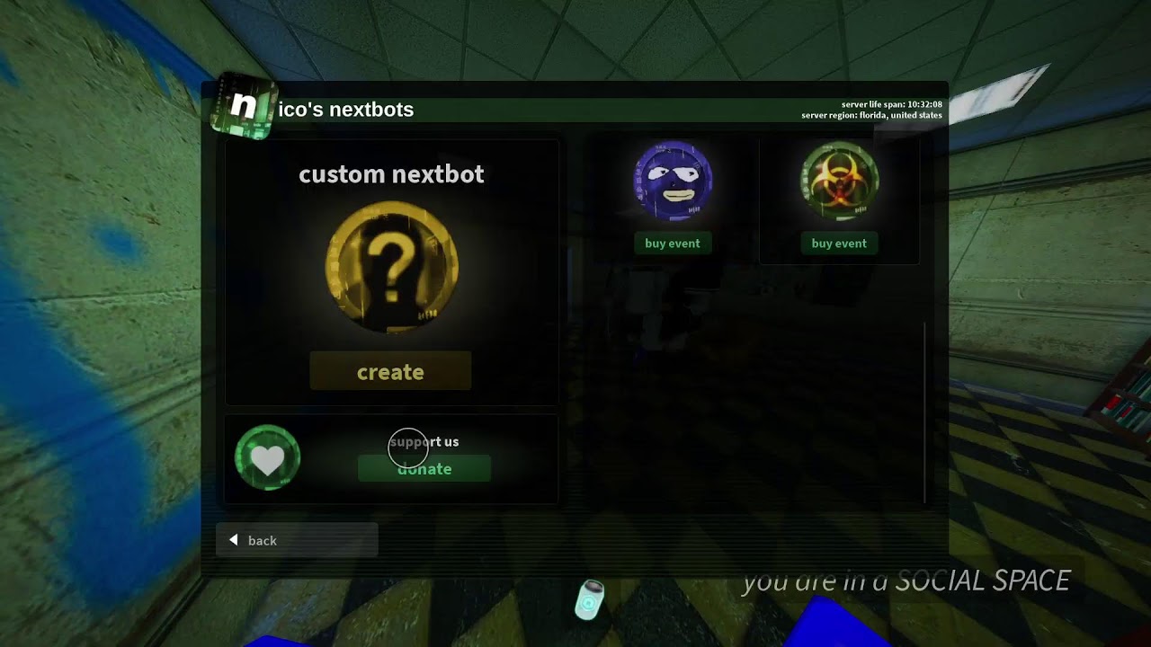 Come run from Nextbots with me -// Nicos Nextbot // continuation - YouTube