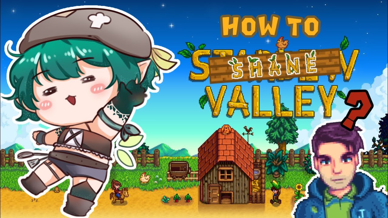 【STARDEW VALLEY】how to SHANE VALLEY?? ️【ArashiNebula_HOSHIZORA】 - YouTube