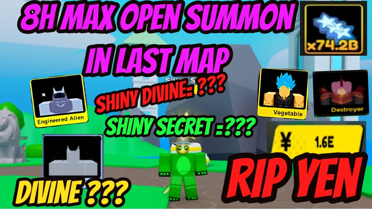8 Hours Max Opening on Slime Map!! Can we Get the new Shiny Secret or ...
