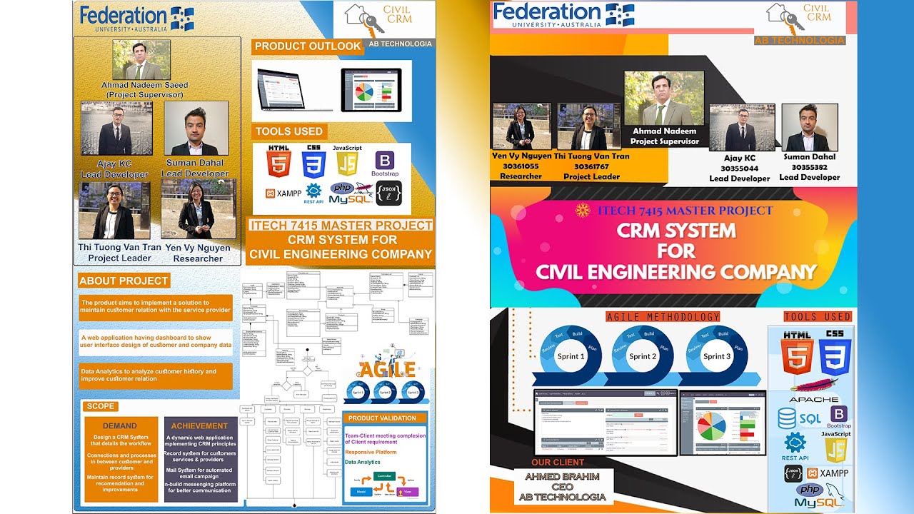 CIVIL CRM SYSTEM DEMONSTRATION || ITECH 7415 MASTER PROJECT - YouTube