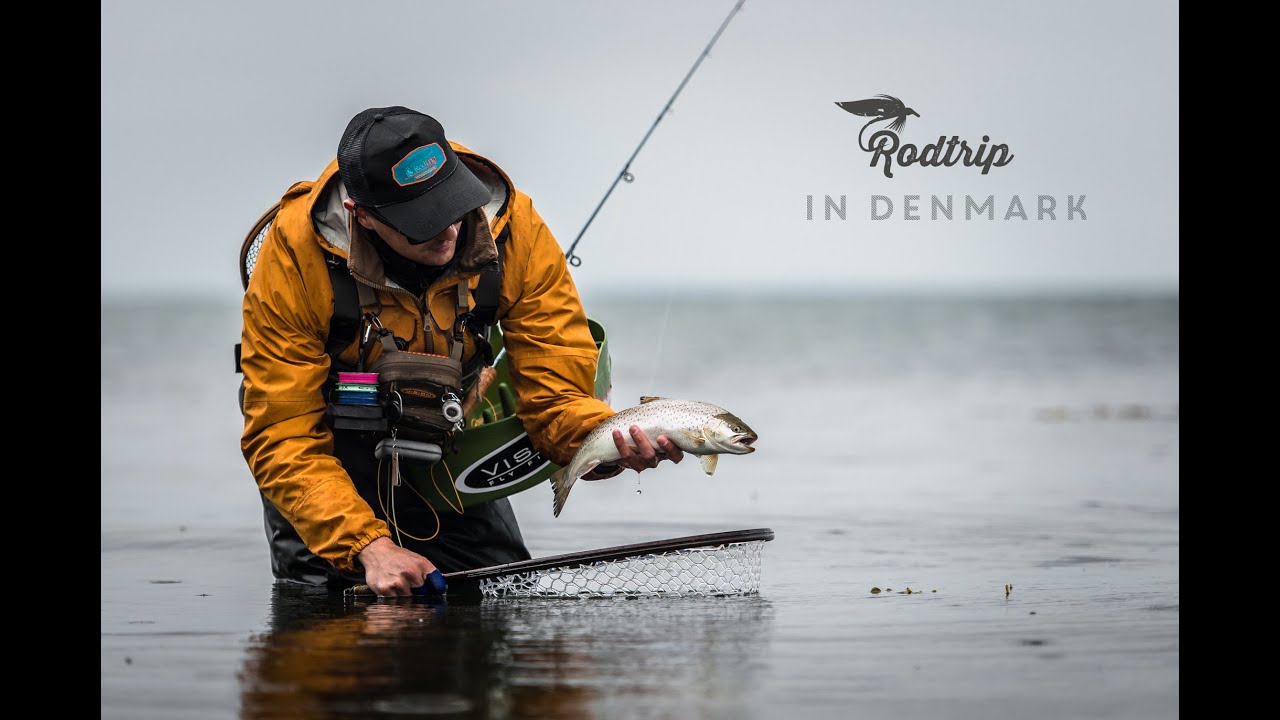 Sea trout fly fishing in Denmark with Rodtrip - YouTube