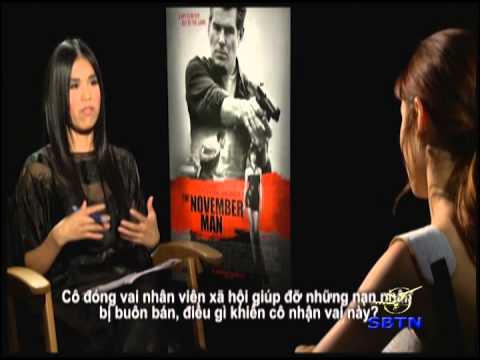 THE NOVEMBER MAN (2014): Olga Kurylenko Exclusive Interview - YouTube
