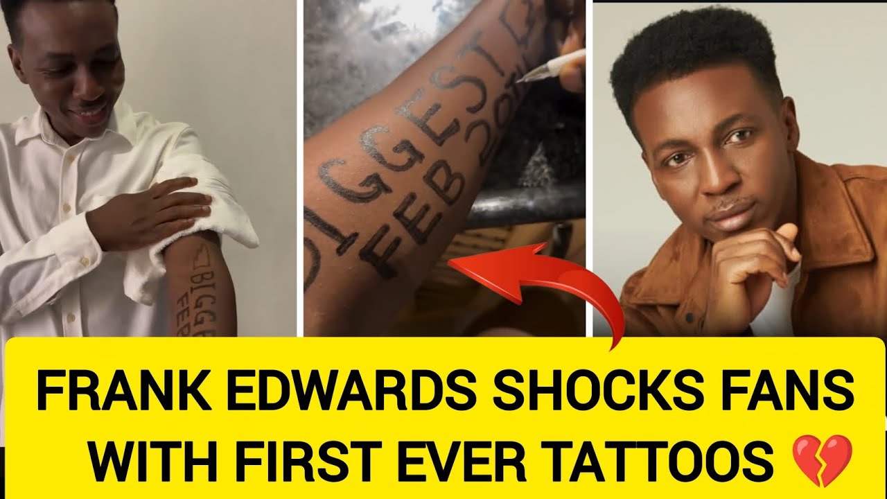 Wow!😱Frank Edwards gets tattoos 💔 - YouTube