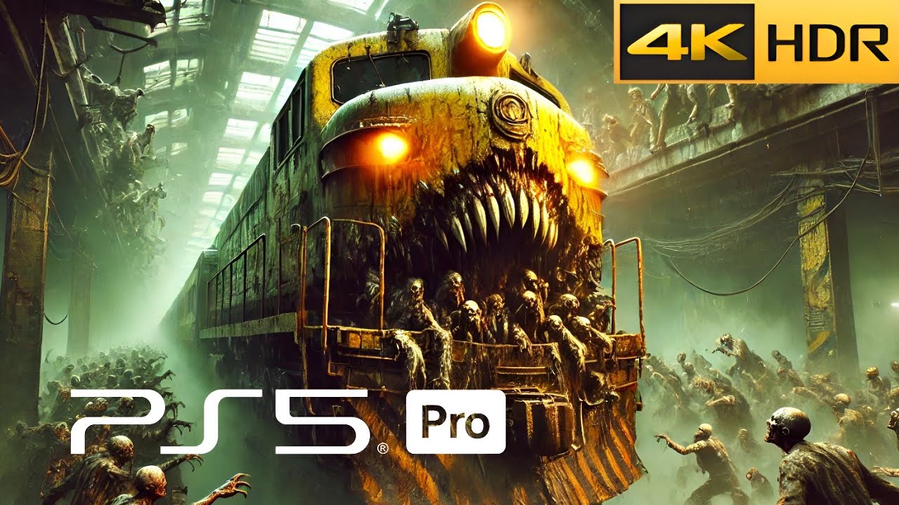 ZOMBIE FACTORY LOOKS SCARY | Realistic Ultra Graphics Gameplay [4K ...