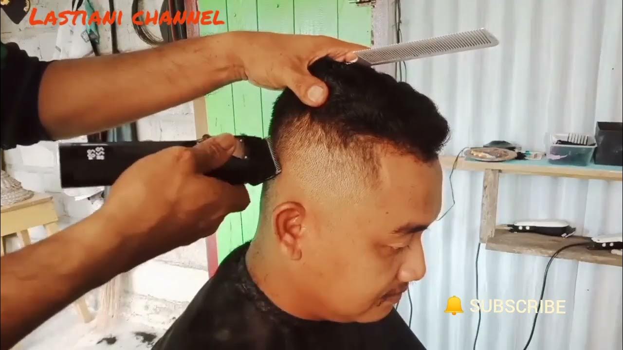 STYLE RAMBUT PRIA KEKINIAN ||TUTORIAL CUKUR RAMBUT PRIA MUDAH MURAH DAN SEDERHANA - YouTube