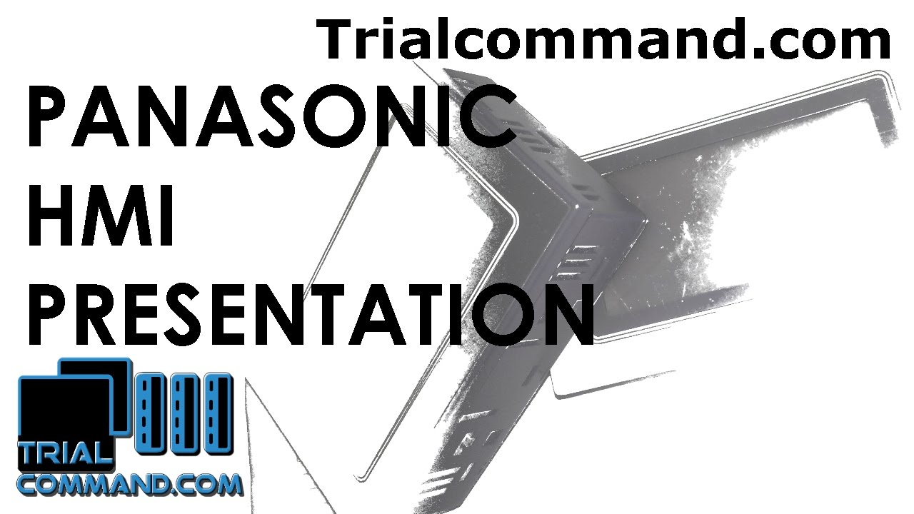 Quick presentation HMI Screen Panasonic GT01 Monochromatic ...