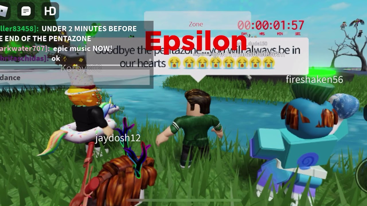 The end...the pentazone 5/5 live event | roblox - YouTube