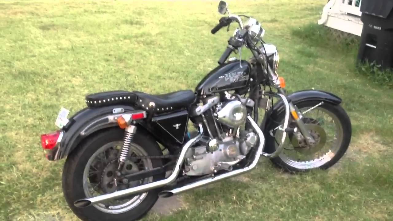 1979 Harley Sportster - YouTube