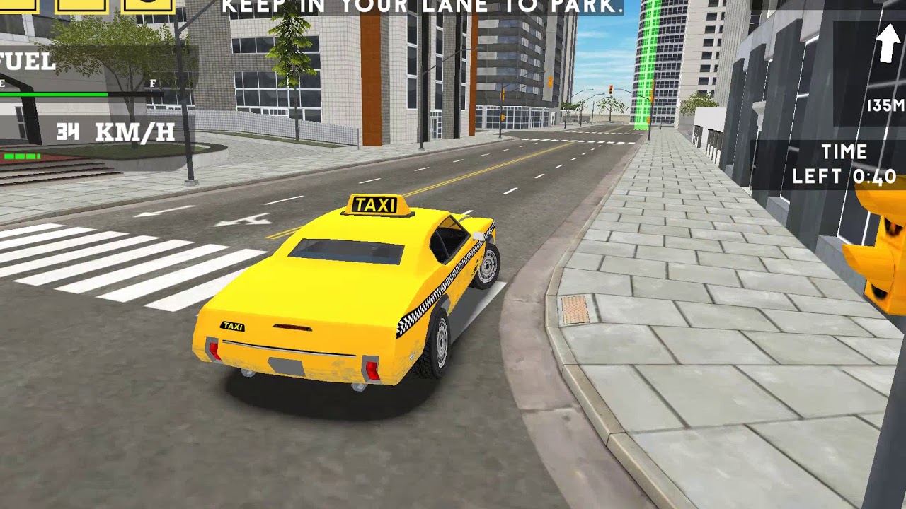 City Taxi Simulator 3D gameplay bestcrazygames - YouTube