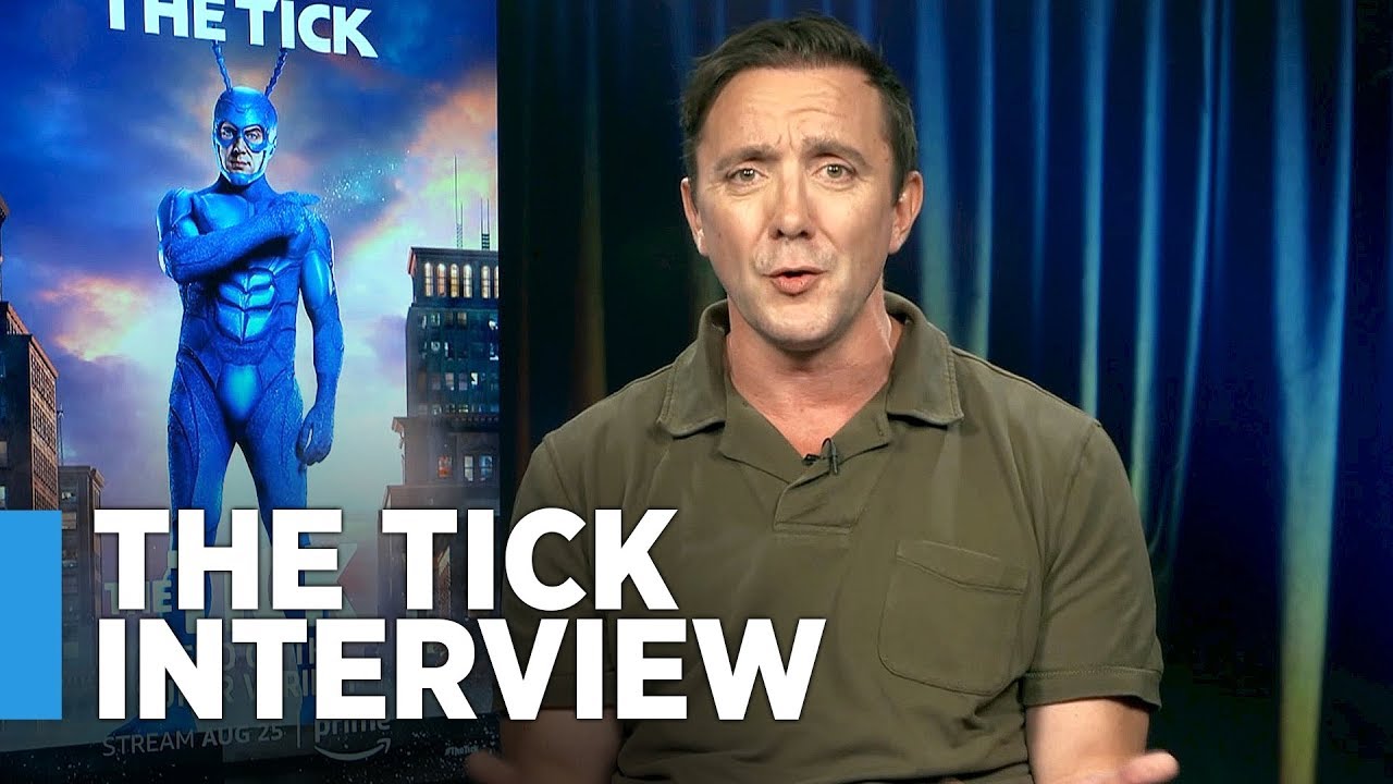 THE TICK: Peter Serafinowicz Interview - YouTube