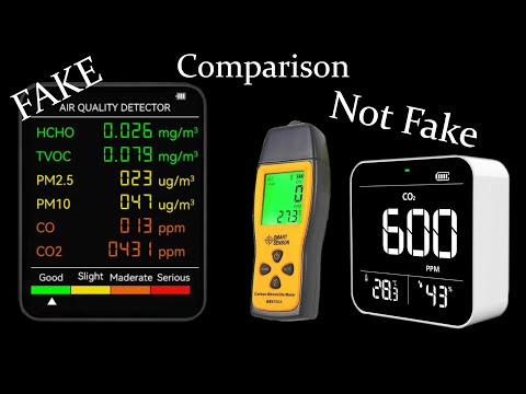 Compare Fake Chinese Air Quality Monitor To \