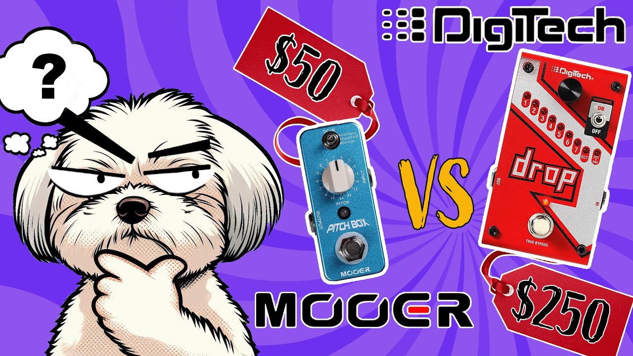 Mooer Pitch Box Guitar Pedal | Unboxing | Test and Comparison | No ...