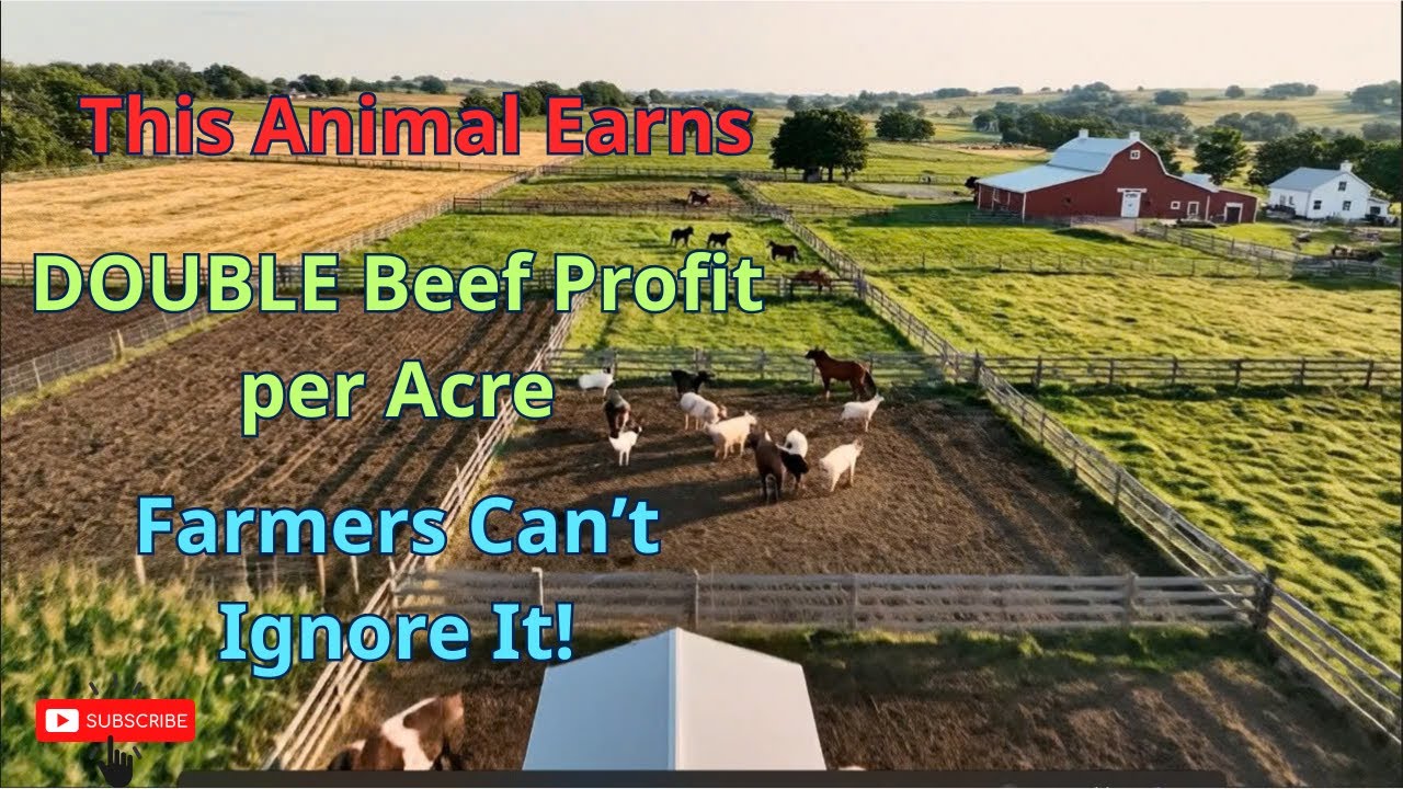 Farmers Make DOUBLE Profit with THIS Animal - YouTube