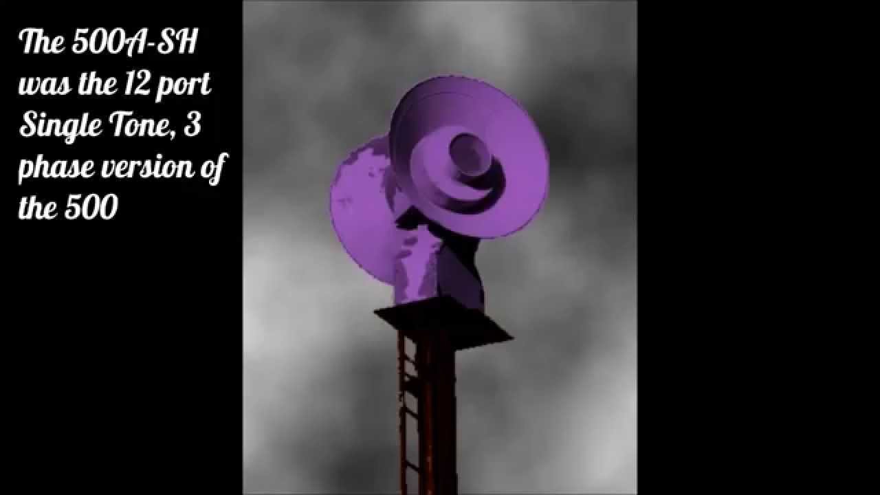 Siren Simulations: FS 500 series/550 - YouTube