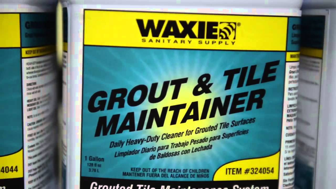 WAXIE Grouted Tile System Overview - YouTube