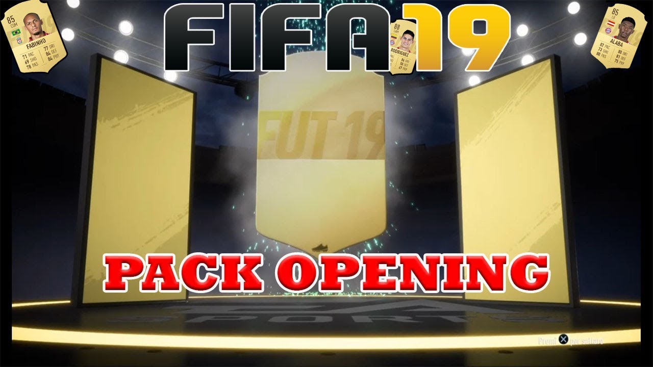 PACK OPENING FIFA 19 || 1 WALKOUT + 2 GIOCATORI 85+ - YouTube