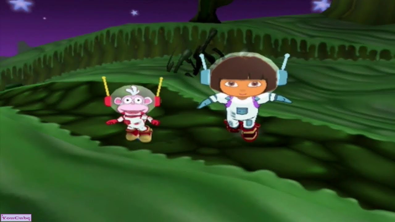 Dora The Explorer Journey to The Purple Planet - Green Planet - Over ...
