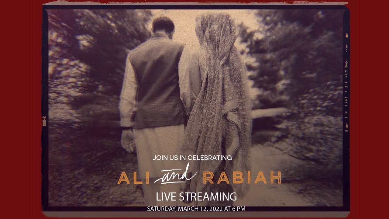PC Live Event Ali & Rabiah (PC) - YouTube