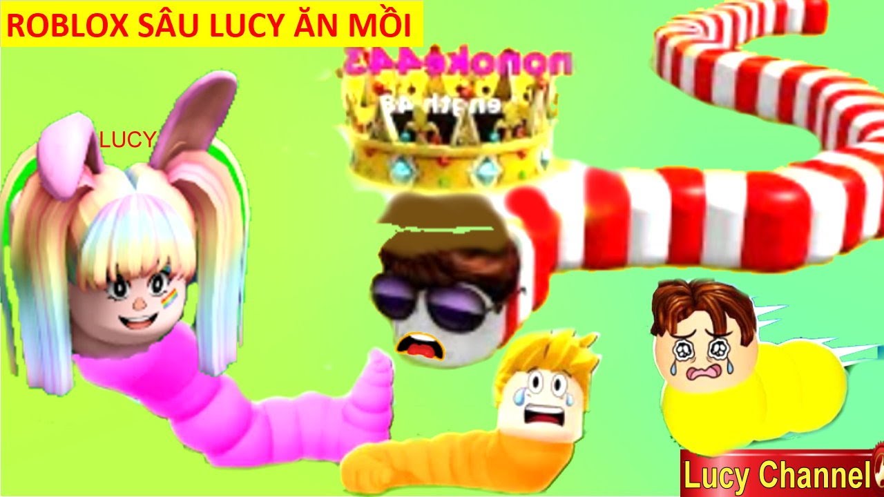 ROBLOX | THỬ THÁCH SÂU LUCY SĂN MỒI - LUCY HY SINH VÌ TÌNH BẠN CAO ĐẸP ...