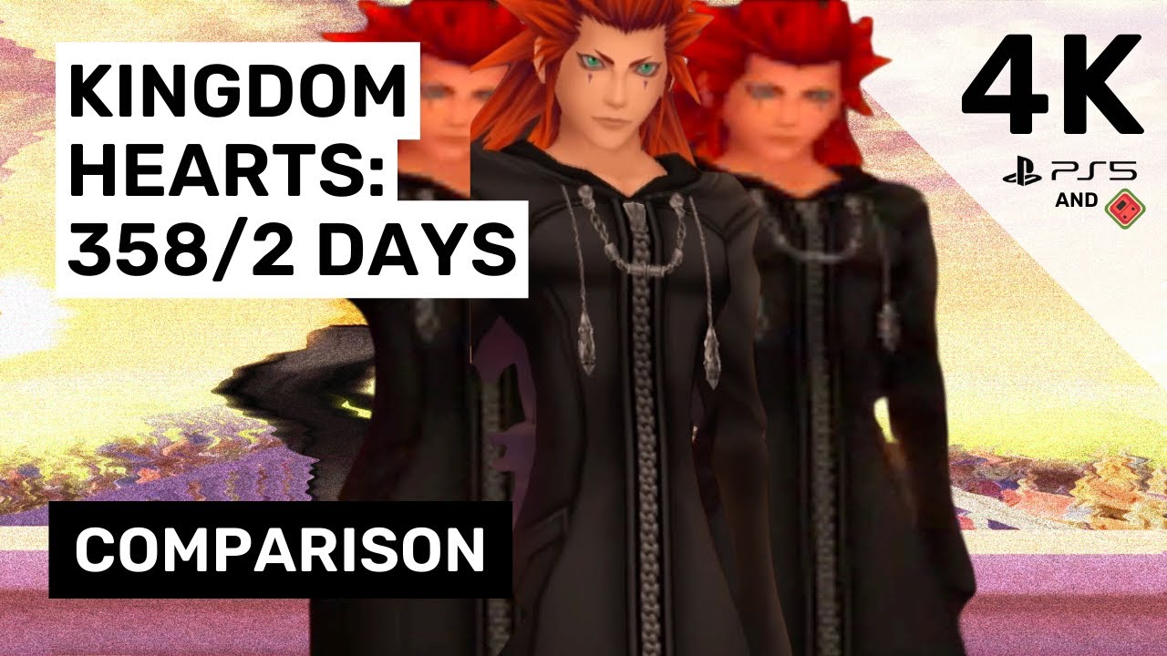 Kingdom Hearts 358/2 Days DS, PS4, and MelonDS Emulation Comparison ...