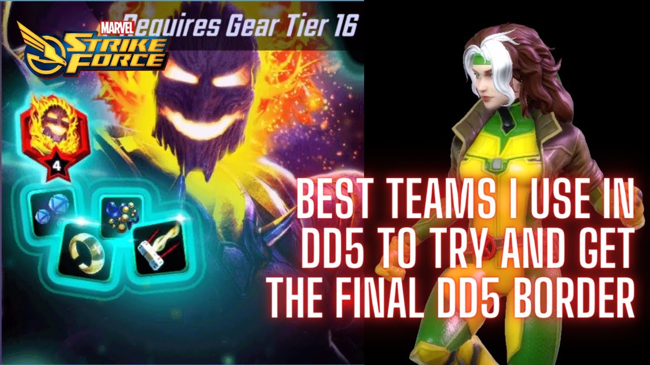 Best Teams I Use Chasing After the Final Dark Dimension 5 DD5 Border ...