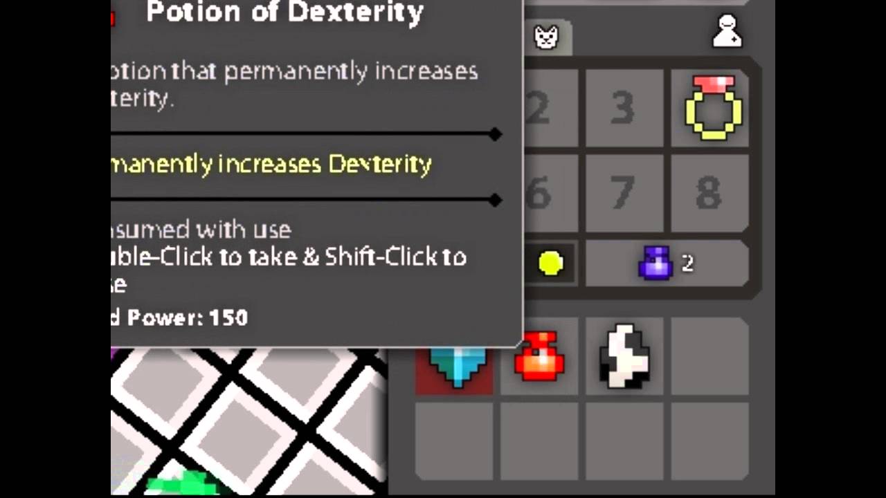 Getting A Dexterity Potion - YouTube