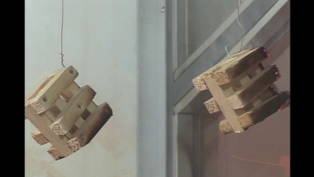 E119 Fire Resistive Frames Tested for Radiant Heat - YouTube