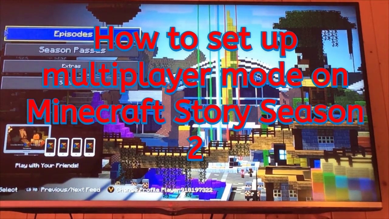 How to play Multiplayer on Minecraft Story Mode Season 2 - YouTube