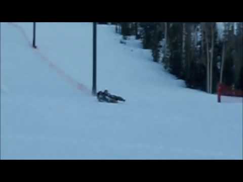 Sledding Out of Control! - YouTube