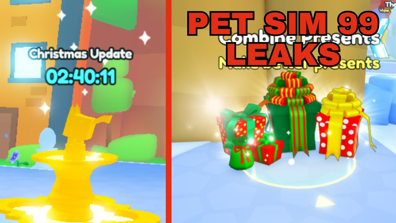 pet sim 99 Christmas update leaks! (pet simulator 99) - YouTube