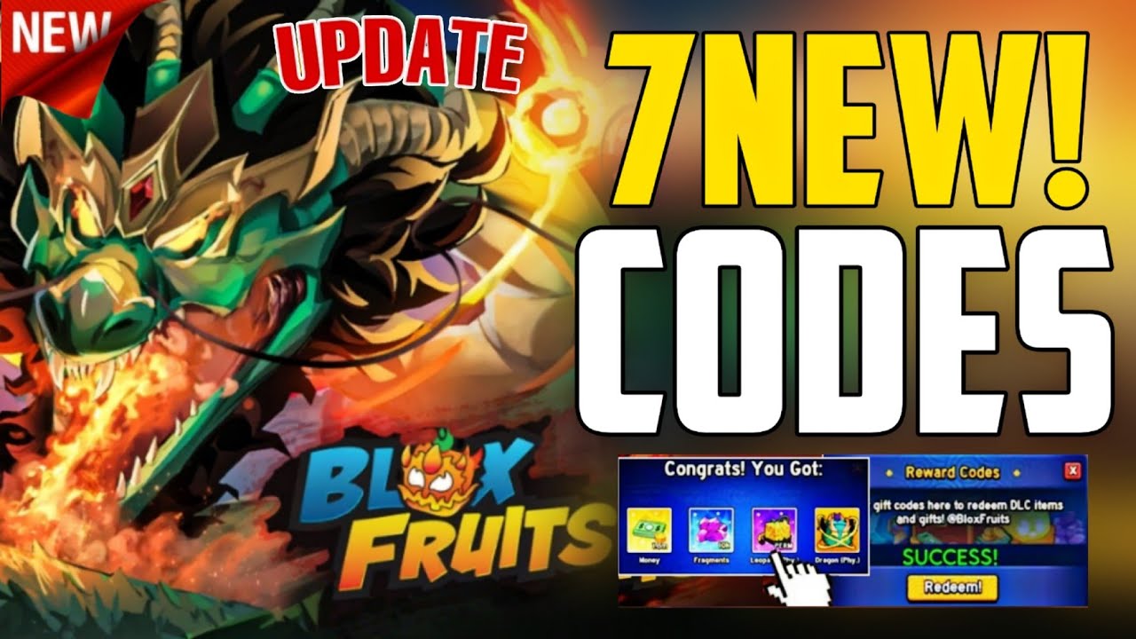 * NEW UPDATE* ALL WORKING BLOX FRUITS CODES 2X EXP 2025! ROBLOX BLOX ...