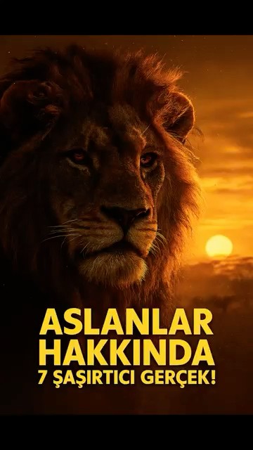 Aslanlar Hakkında Bilinmeyen 7 Şaşırtıcı Gerçek #aslan #keşfet #bilgi # ...