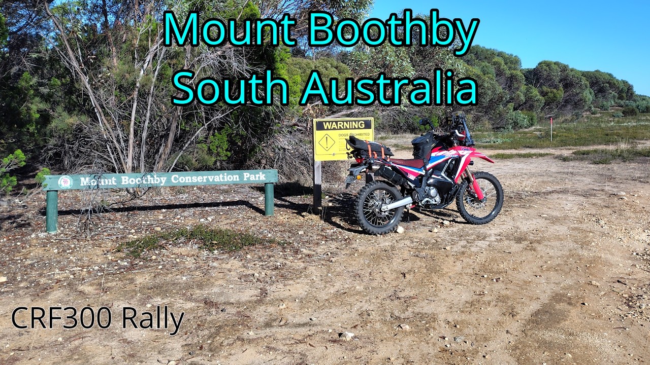 Mount Boothby Conservation Park CRF300 Rally - YouTube