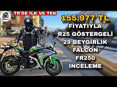 TR'DE İLK FALCON FR250 İNCELEMESİ & R25 VE NİNJA 300 KARIŞIMI TASARIM & YEDEK PARÇASI VAR (ŞAKASIZ)