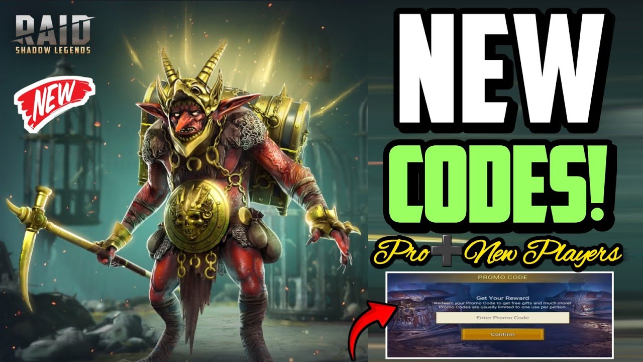🔥NEW⚡️ RAID SHADOW LEGENDS PROMO CODES FOR EVERYONE || DECEMBER 2025 ...