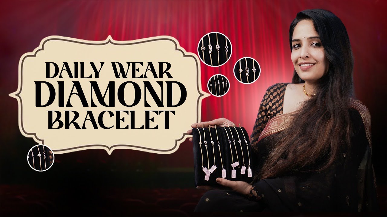 Daily Wear Diamond Bracelet | Padinjath Gold & Diamonds - YouTube