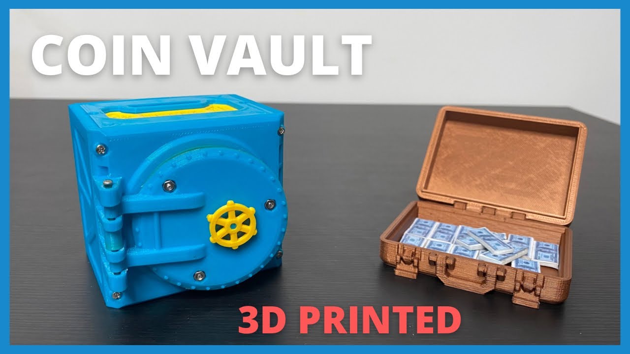 3D Printed Coin Vault - YouTube