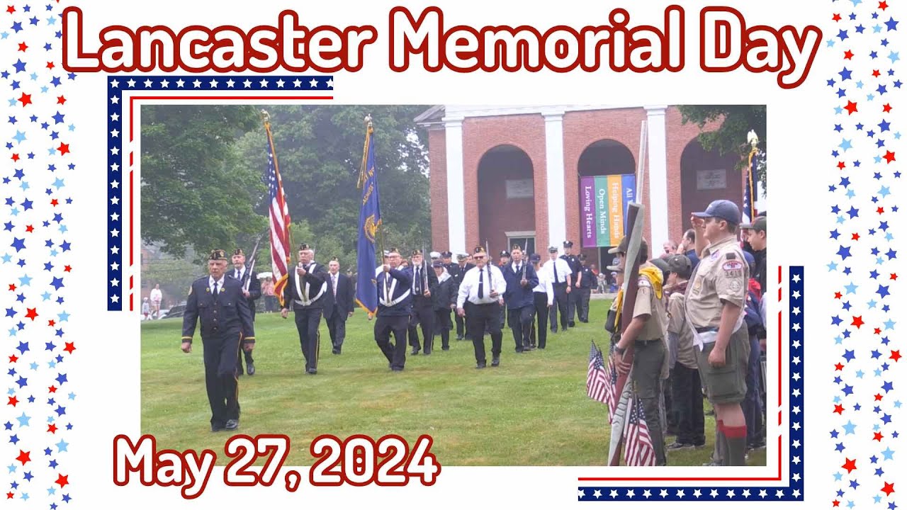 Lancaster Memorial Day - May 27, 2024 - YouTube