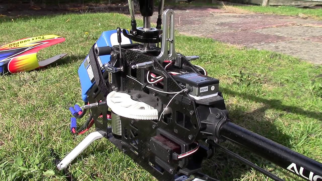 Trex 500 Pro DFC Quick look - YouTube