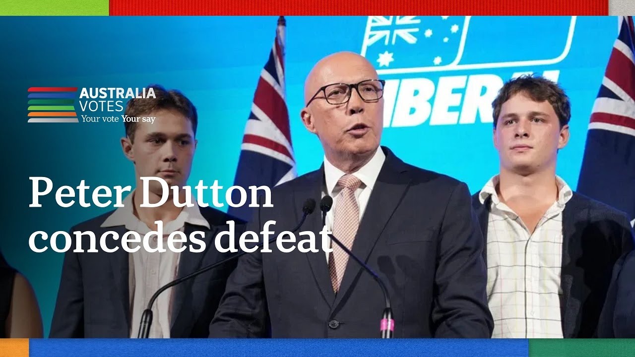 IN FULL: Peter Dutton concedes defeat after losing seat of Dickson ...