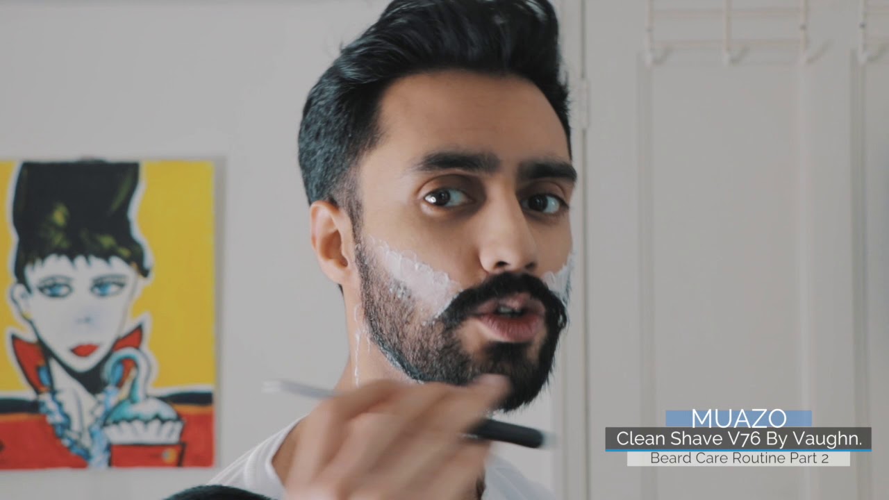 Beard Care Routine Part 2 | Trimming | Clean Shave Gel by v76 | Muazo ...