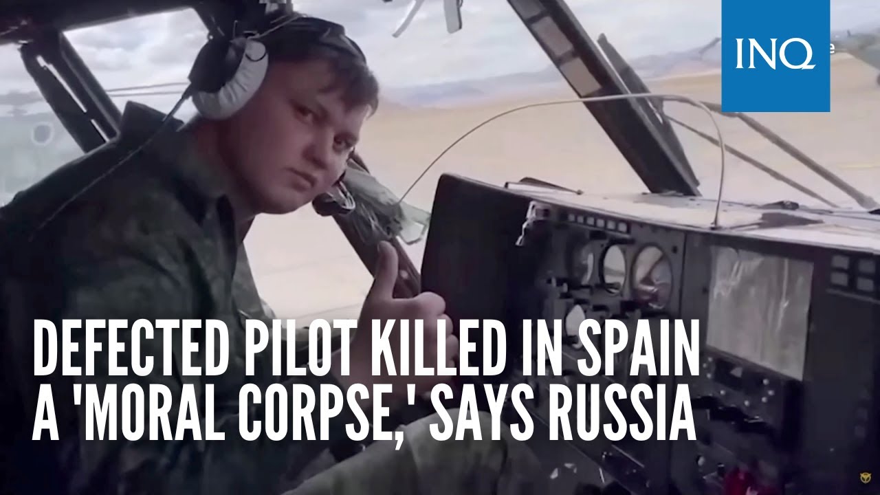Defected pilot killed in Spain a 'moral corpse,' says Russia - YouTube