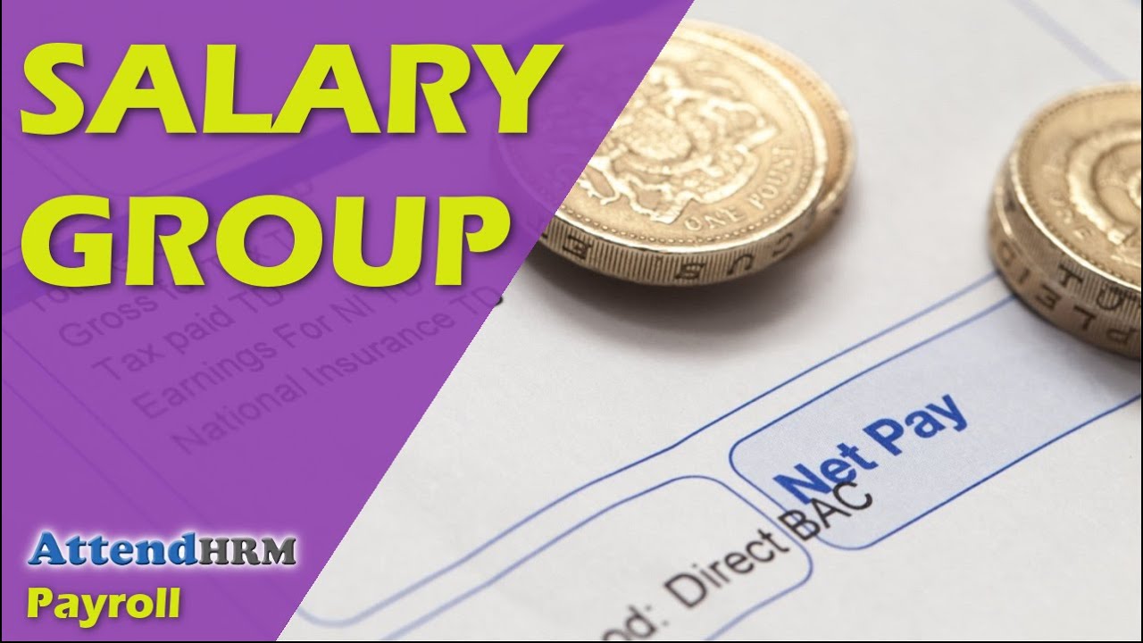 How to create a Salary Group - YouTube