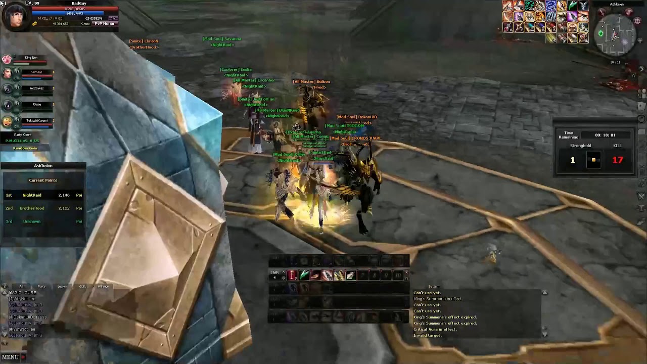 TSB ACE ROHAN NIGHTRAID&RAGNAROK VS BROTHERHOOD&THINGS 17.8.2019 - YouTube