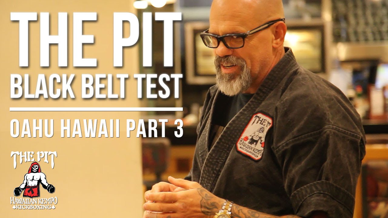 The Pit Martial Arts: 2015 Hawaii Black Belt Test Part 3 - YouTube