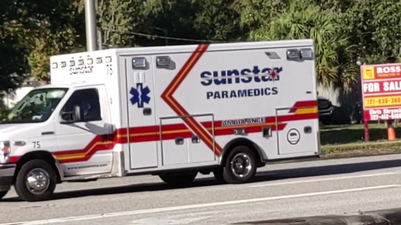 Sunstar Ambulance Lights Siren - YouTube