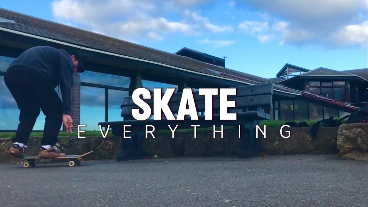 Skate Everything | Learning to sk8 🎥 - YouTube